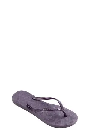 Havaianas Slim Crystal Ii Flip Flop - Mauve