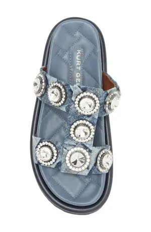 Kurt Geiger Orson Crystal Slide Sandal