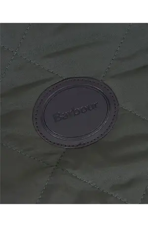 Barbour Quilted Dog Coat - Olive
