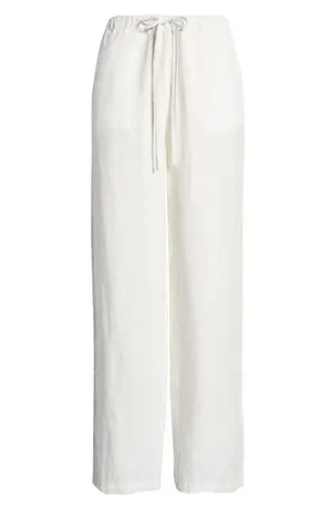 Rails Emmie Drawstring Linen Pants - White