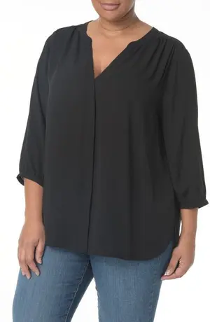 Curved Hem Blouses