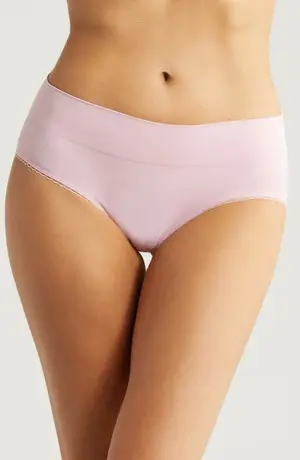 Wacoal Feeling Flexible Hipster Briefs - Pink Nectar
