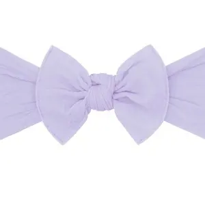 BABY BLING Baby Bling Knotted Bow Headband Light Orchid