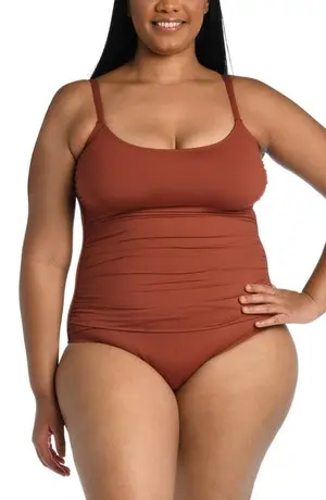 La Blanca Island One-Piece Swimsuit Cinnamon