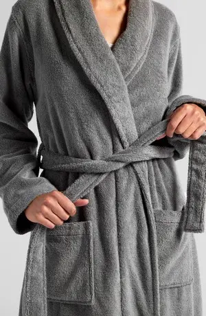 PARACHUTE Classic Turkish Cotton Robe - Stone