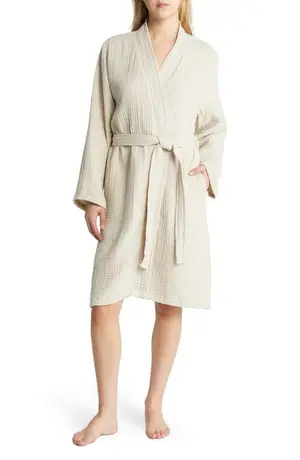 PARACHUTE Gender Inclusive Cloud Cotton Robe - Bone