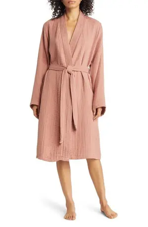 PARACHUTE Gender Inclusive Cloud Cotton Robe Clay