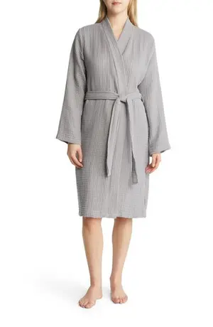PARACHUTE Gender Inclusive Cloud Cotton Robe Grey