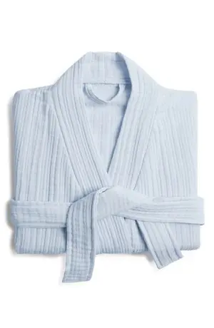 PARACHUTE Gender Inclusive Cloud Cotton Robe - Lagoon