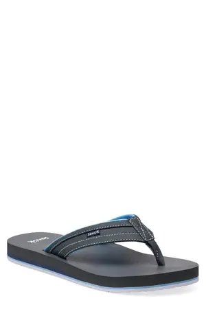 Sanuk Sanuk Ziggy Flip Flop Dark Shadow