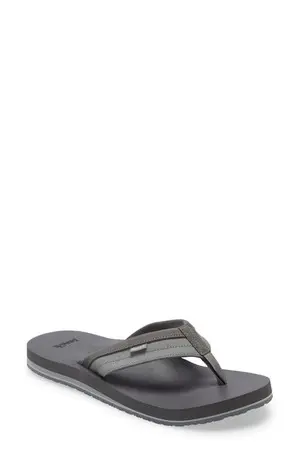 Sanuk Ziggy Flip Flop - Grey