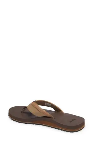 Sanuk Ziggy Flip Flop - Tan