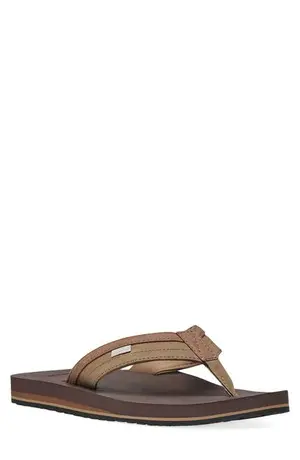 Sanuk Ziggy Flip Flop - Tan