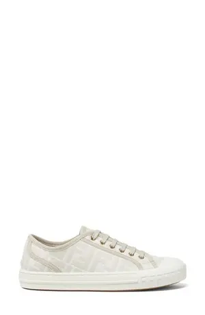 Fendi Ff Domino Sneakers - Ivory