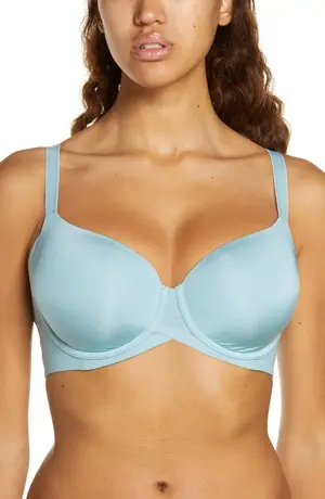 Wacoal Ultimate Side Smoother Underwire T-shirt Bra Tourmaline