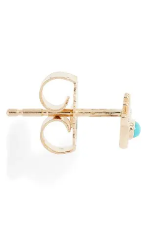 Anzie X Mel Soldera Lash Evil Eye Single Stud Earring