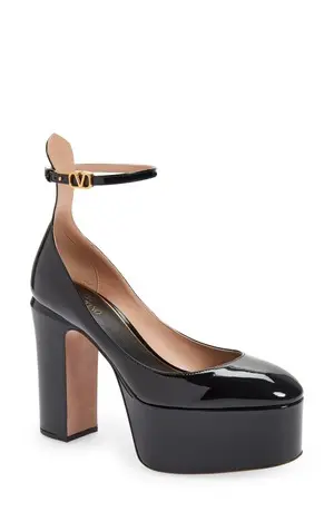 Valentino Garavani Tan-go Platform Pump Nero