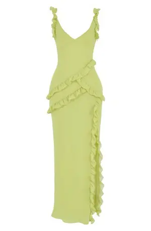 House Of Cb Georgette Body-con Cocktail Dress