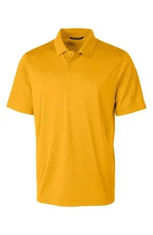 Cutter & Buck Prospect Textured Stretch Polo College Gold