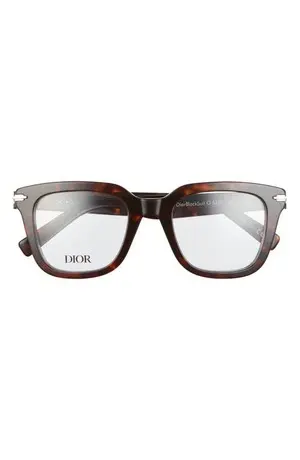 Dior The Blacksuit O S10i 51mm Square Reading Glasses