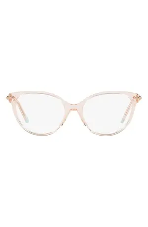 Tiffany & Co. 53mm Cat Eye Optical Glasses - Crystal