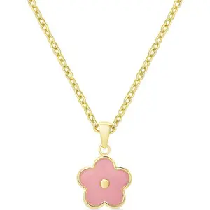 LILY NILY Flower Pendant Necklace - Gold