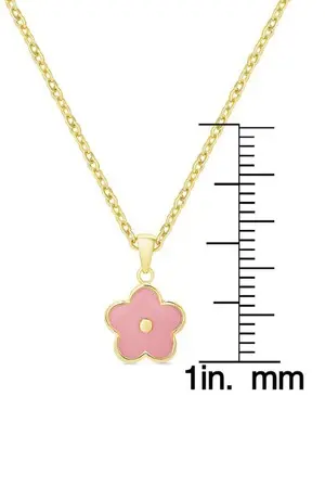 LILY NILY Flower Pendant Necklace