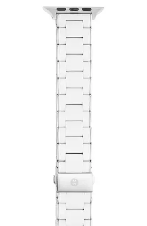 Michele 20mm Apple Watch® Band - White