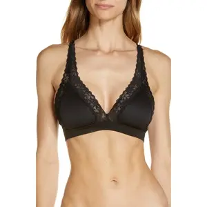 Natori Discreet Wireless Convertible Spacer Bra Black