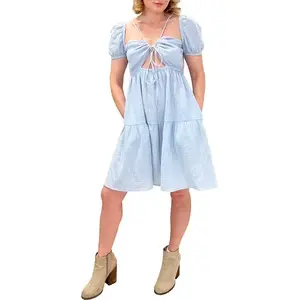 Emilia George V Neck Day Dresses
