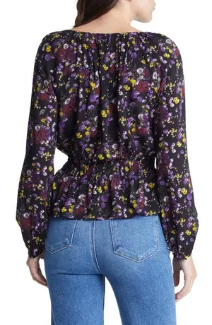 Paige Odalynn Floral Long Sleeve Top