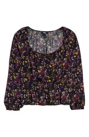 Paige Odalynn Floral Long Sleeve Top