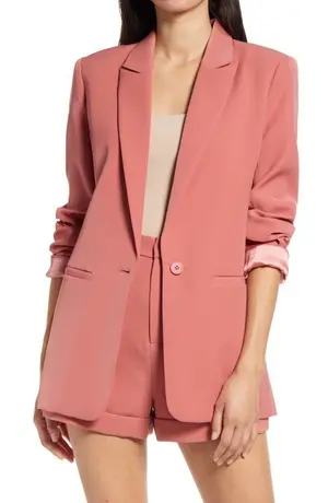 Endless Rose Straight Hem Blazers For Women