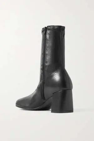 Dries Van Noten Leather Ankle Boots