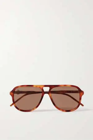 Gucci Aviator-style Acetate Sunglasses