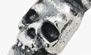 DEGS & SAL Sterling Mini Skull Head Ring