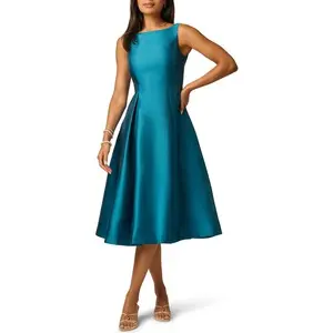 Flared midi cocktail dresses