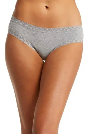 Natori Bliss Briefs Hthr Grey