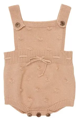 ASHMI & CO. Ashmi & Co. Emma Knit Cotton Romper Brown