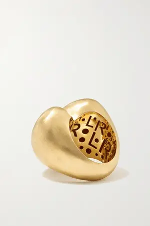 Lauren Rubinski 14-karat Heart Ring