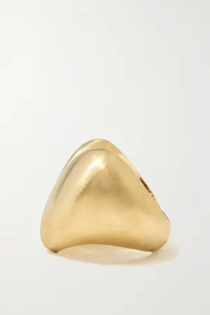 Lauren Rubinski 14-karat Heart Ring