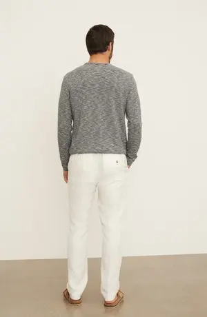 Vince Hemp Drawstring Pants - Bone