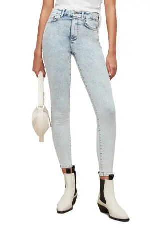 Women's High Waist Skinny Jeans