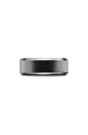 David Yurman Beveled Band - Black Titanium