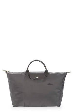 Longchamp Longchamp Large Le Pliage Original Travel Bag Graphite