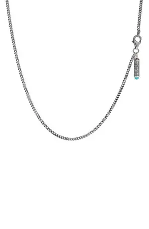 DEGS & SAL Sterling Curb Chain Necklace
