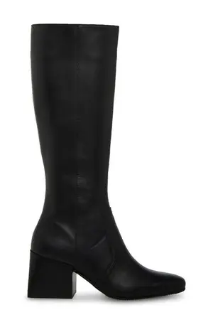 Blondo Tessa Waterproof Knee High Boot - Black Cow Leather