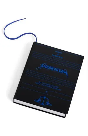 SNEAKER LAW V2' Book - Black/blue