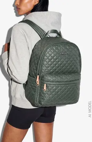 Mz Wallace Metro Deluxe Backpack - Juniper