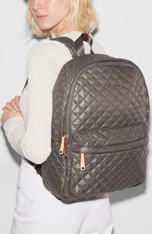 Mz Wallace Metro Deluxe Backpack - Magnet